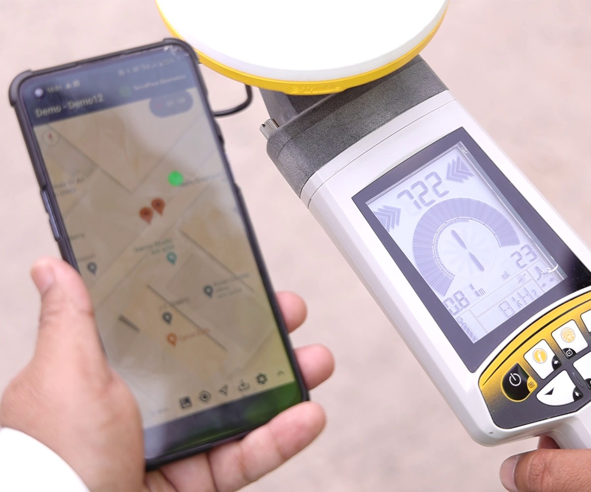 GNSS Underground cable route locating with upto 5 cms accuracy ...